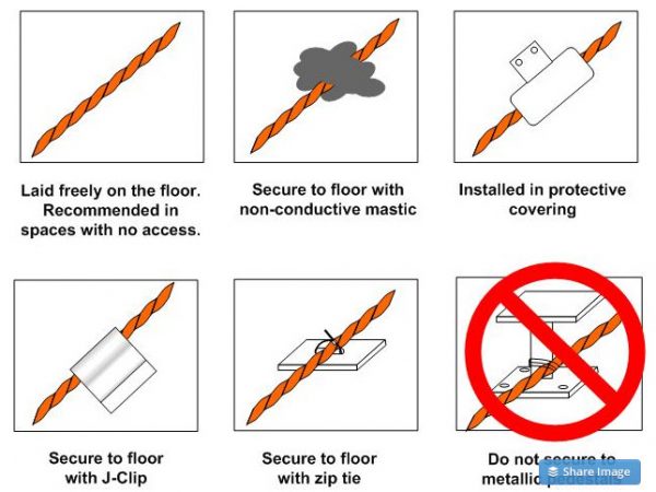 Tech Tip: Secure SeaHawk Leak Detection Cable to Floors - RLE Technologies